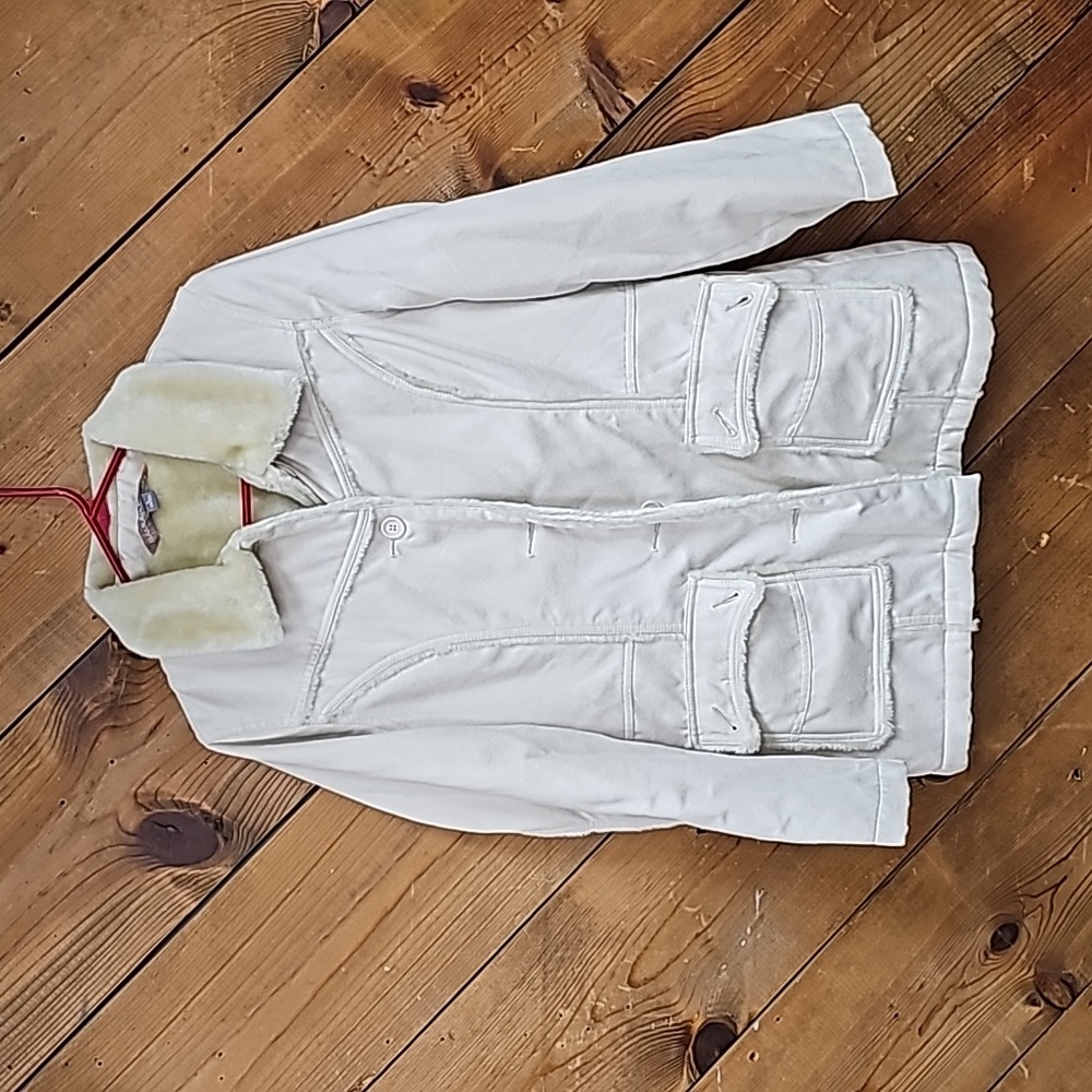 Samuel & Kevin Suede Coat - Gem